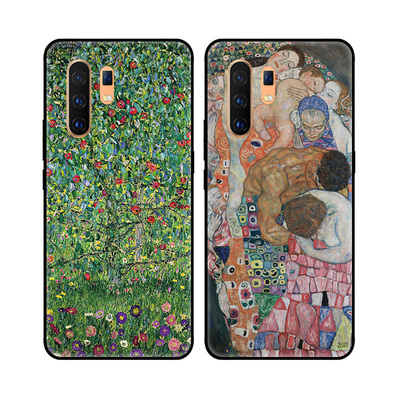 克里姆特苹果树油画生与死适用vivoX30磨砂X30Pro手机壳软保护套