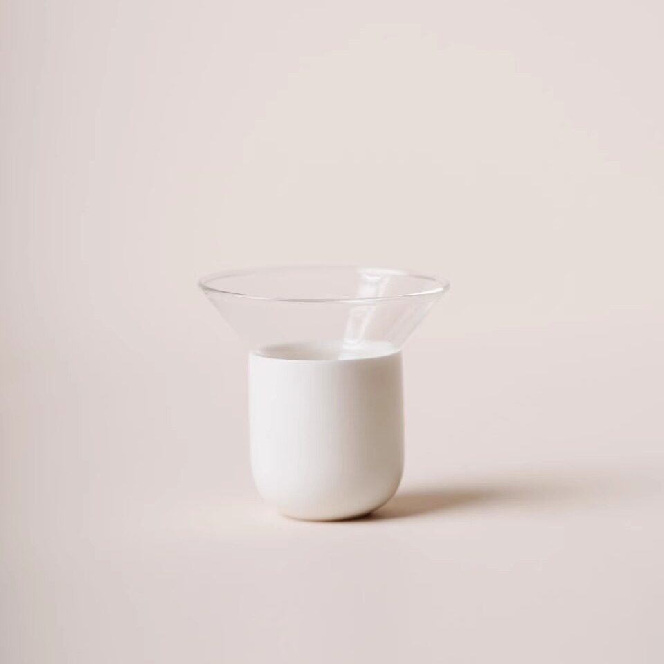 一条茶滤家用玻璃网格过滤网茶道配件茶水分离茶叶茶滤器创意茶具