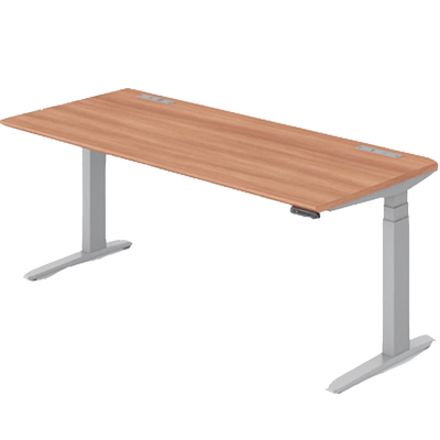 日本进口冈村电动桌升降电脑桌