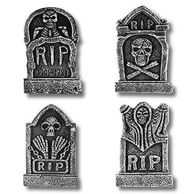 Three dimensional foam tombstone Halloween props墓碑