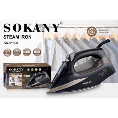 外贸SOKANY11020电熨斗家用蒸汽喷雾熨斗自动断电烫斗STEAM IRON