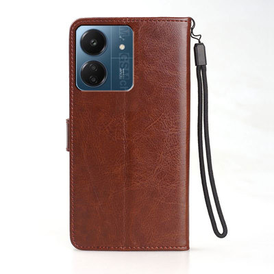 红米红米13C仿皮简约翻盖零钱袋