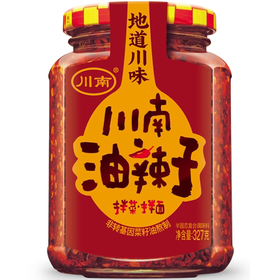 川南油辣子四川瓶装红油辣椒酱
