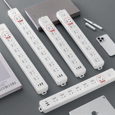 过载一体铜4千瓦大功率PDU机柜插座机房排插工程插线板工业防雷插