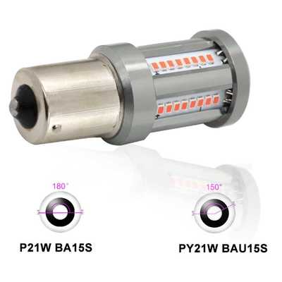 新款直销新款汽车转向灯1156 7440 2016 40led摩托车转向防频闪解