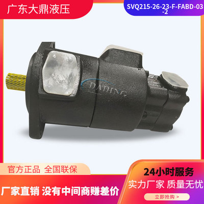 KCL凯嘉SVQ215-26-23-F-RABD-03-2双联叶片泵VQ225-26-18-FRAD-02