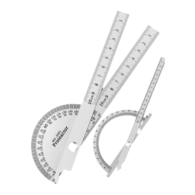 【加厚】高精度不锈钢角度尺