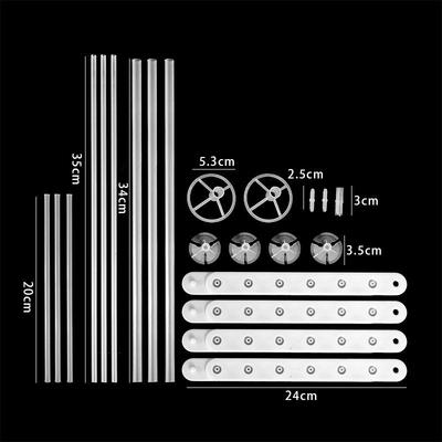 新款直销新款长条地飘创意桌飘路引折叠气球支架托杆生日婚庆装饰