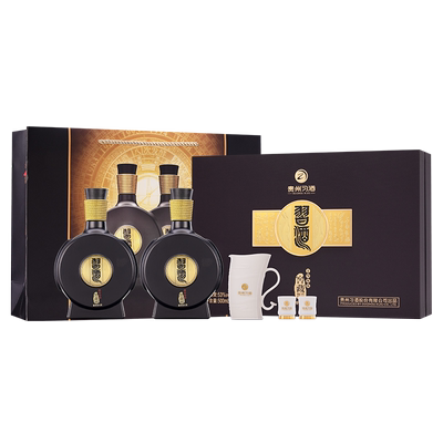 贵州习酒 窖藏1988酱香型白酒53度500ml*2礼盒送礼推荐