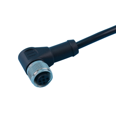 m12连接器4孔弯头直头平方pvc