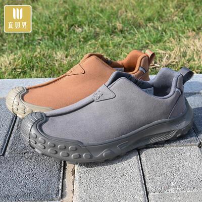 真如界透气休闲百搭一脚蹬布鞋