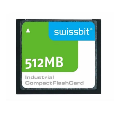 SFCF0512H1AF1TO-C-MS-527-STD MEM CF FLASH C-500 512 MB SLC