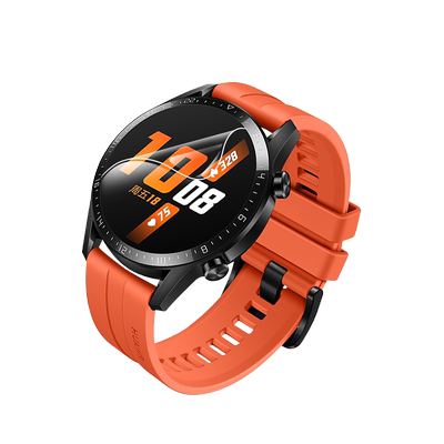 适用华为gt3膜gt2pro水凝膜watch gt2e手表46mm贴膜软膜GTRunner钢化膜全屏运动时尚版智能42mm保护膜gt2全胶