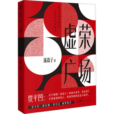 虚荣广场 蒲荔子 花城出版社 中国当代文学小说 新华正版书籍