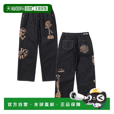 韩国直邮GOTTER GALLERY 公用牛仔裤 GT25SPBT03BL ETHNIC DOODLE