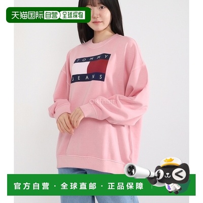 韩国直邮TOMMY HILFIGER TOMMY JEANS 旗帜圆领毛衣 (DW18623-THA