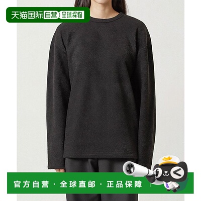 韩国直邮MIMTHEWARDROBE公用T恤M222RT1BK_5 KNITTED TEXTURE LON