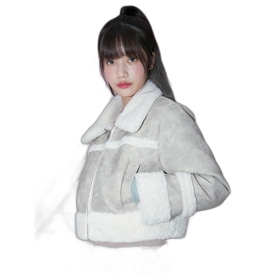 韩国直邮margarin fingers韩版少女小清新甜美自然气质外套304418