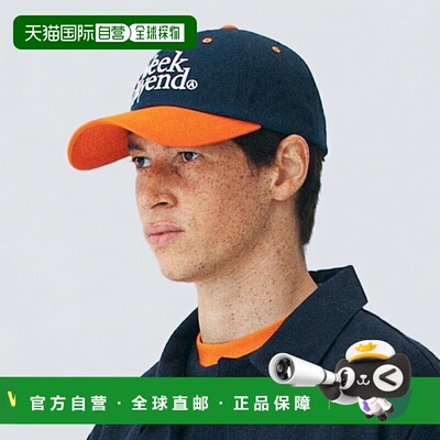 韩国直邮AECA 女士帽子AWCMSSBBACAST003C6LB WEEKDAYEND CAP-NAVY