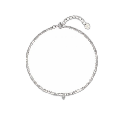 韩国直邮STONEHENGE 正品韩系精致首饰百搭脚链N0100玫瑰金