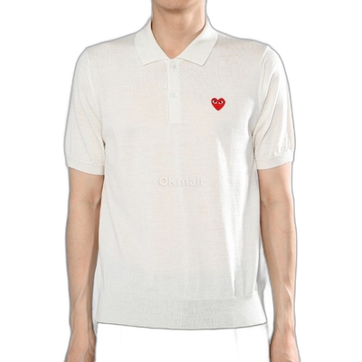 韩国直邮comme des garcons 通用 上装T恤短袖高领