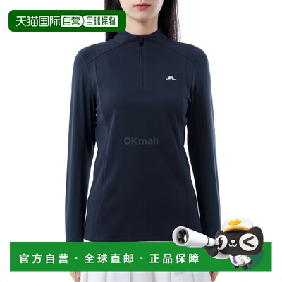 韩国直邮J.LINDEBERG Cindy 四分之一拉链中层 (GWJS12058-6855)