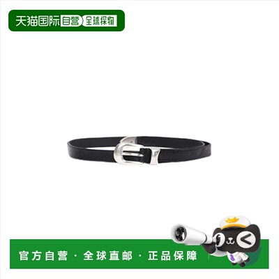 韩国直邮Our Legacy腰带黑色调节大小日常A2208BBLA牛皮