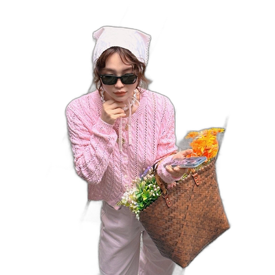 韩国直邮margarin fingers新款少女小清新甜美自然气质头巾305696