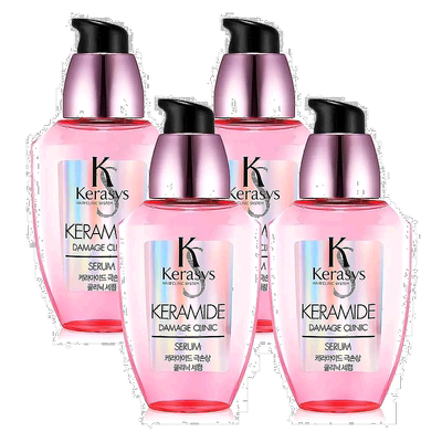 韩国直邮KERASYS护发精华液70ml*4瓶装控油蓬松营养滋润柔顺正品