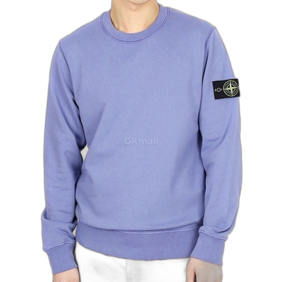 韩国直邮STONE ISLAND 63051 棉质抓绒圆领卫衣 常规版型高档舒适