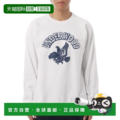 韩国直邮WILD DONKEY UNDERWOOD 插肩袖圆领衫 '白色'