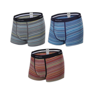 韩国直邮PAUL SMITH SIGNATURE 3 SET DRAWERS STRIPE PACKAGE 男