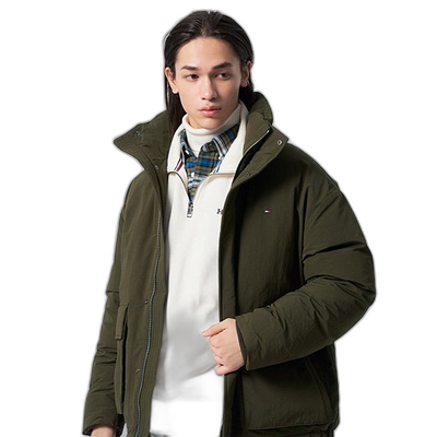 韩国直邮TOMMY HILFIGER 男士羽绒服T12D7QOT745ML1R70鹅绒高端流
