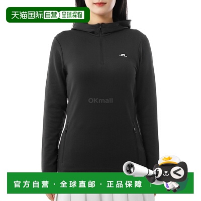 韩国直邮J.LINDEBERG Aerialle 四分之一拉链连帽衫 (GWJS13440-9