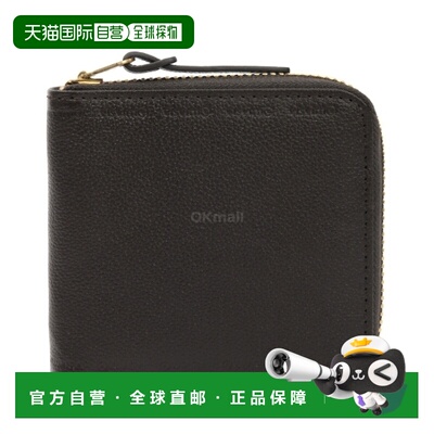 韩国直邮VISVIM 皮革双折包 (0125103003027 DKBROWN) 半钱包