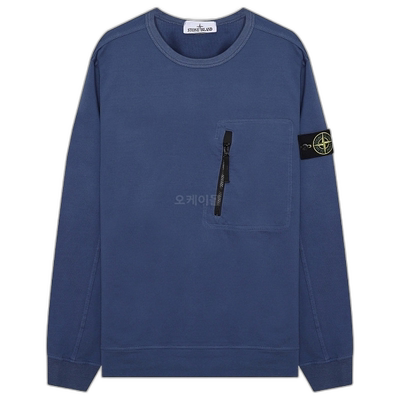 韩国直邮STONE ISLAND 60352 弹力棉质抓绒卫衣 2023春夏新款