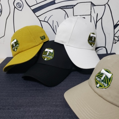 mls波特兰伐木工刺绣弯檐棒球帽