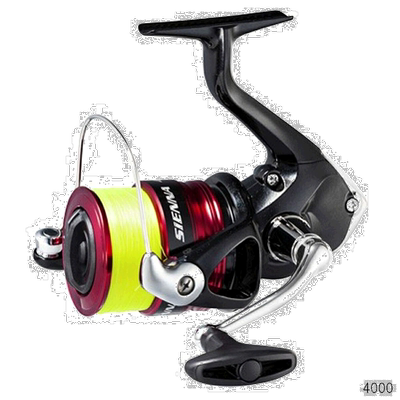 日本直邮Shimano 纺车渔线轮 Sienna 4000 尼龙 4 号-150m