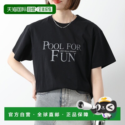日本直邮MM6 Maison MargielaT恤 SH0GC0044 S24312 女士半袖 裁