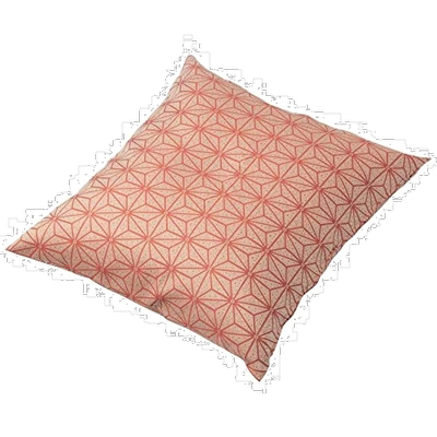 【日本直邮】Nishikawa西川 坐垫套 甲州织 麻叶纹 红色 PG001330