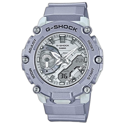 【日本直邮】G Shock卡西欧 手表 男款抗震运动表 银色GA-2200FF-