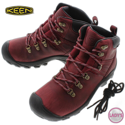 日本直邮KEEN 登山鞋 PYRENEES 西藏红/黑 xizang RED/BLACK 1023