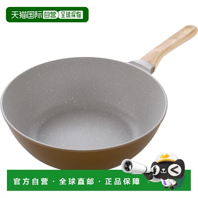 【日本直邮】Ernest 煎锅 Ernest Pan Air 28厘米深型 兼容IH炉灶