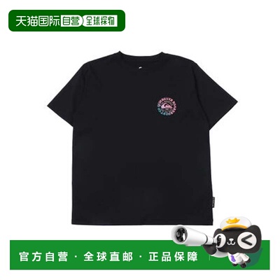 日本直邮快银 QUIKSILVER 精细渐变短袖 男款（黑色）