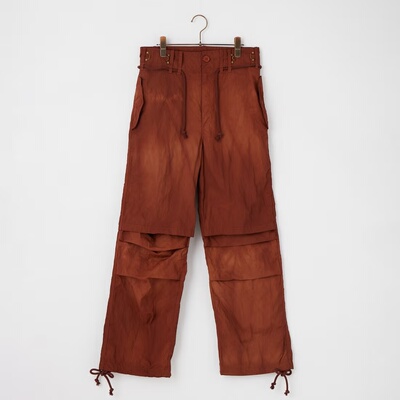 1h可退 日本直邮ROTA CANAL女士 Pigment Dye工装风尼龙长裤 1204