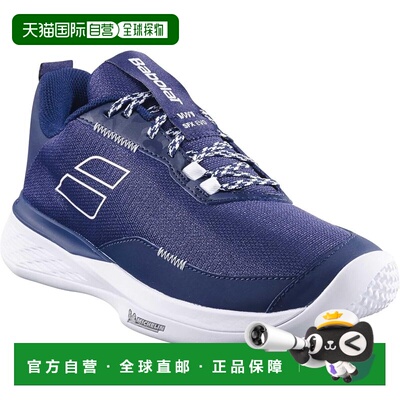 【日本直邮】Babolat 网球运动鞋 男女同款 3A0S25A944 深蓝色/白