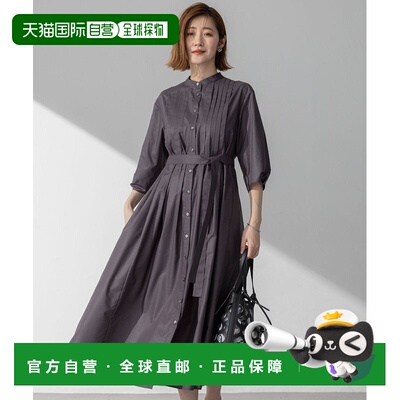 日本直邮Raster Loen 前束腰连衣裙
