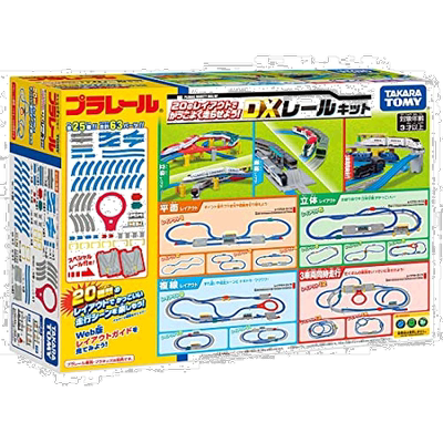 【日本直邮】Takara Tomy多美 列车模型Plarail 20 轨道DX套装