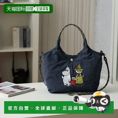 日本直邮Moomin MOOMIN 手提包 单肩包 女士 4L 斜挎包 轻便 白色