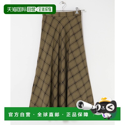 日本直邮ITEMS URBANRESEARCH 女装 格纹A字裙 美【付后1h可退】